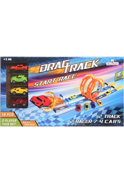 Drag Track Yarış Pisti 18 Parça Drag Track Yarış Pisti 18 Parça