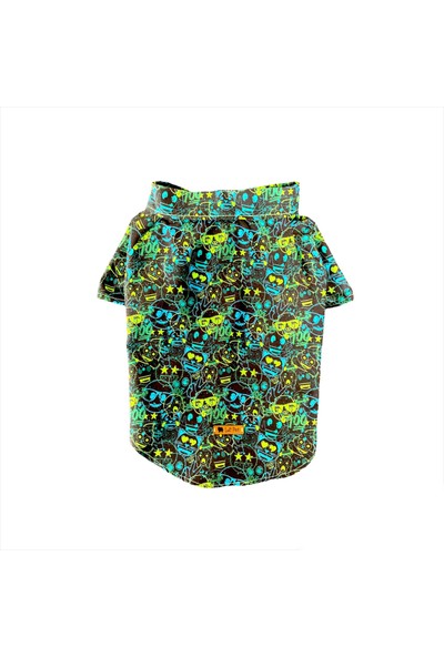 Luli Pet Neon Desenli Köpek Gömleği Luli Pet Neon Desenli Köpek Gömleği