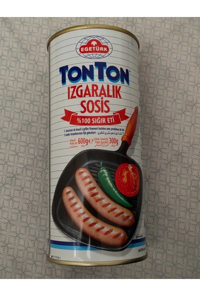 Egetürk Tonton Rostbrat Wurst Izgaralık Sosis 300 gr Egetürk Tonton Rostbrat Wurst Izgaralık Sosis 300 gr