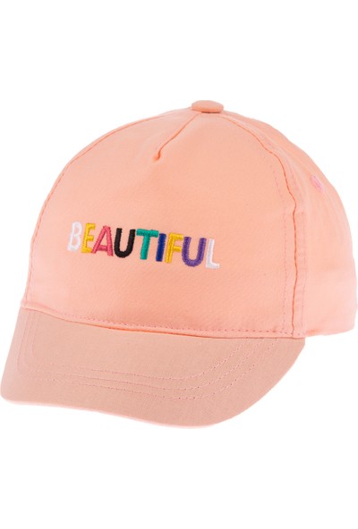 Kitty Kız Çocuk (1-3 Yaş ) Şapka Somon Y8050-04