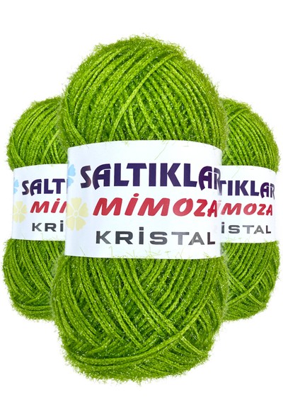 BYR 3 Adet Mimoza Kristal Işıltılı Şal Patik Yelek Ipi 47 BYR 3 Adet Mimoza Kristal Işıltılı Şal Patik Yelek Ipi 47