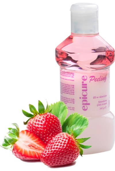 Epicure Çilek Aromalı Peeling 360 gr