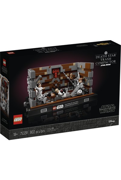 LEGO Star Wars 75339 Death Star™ Çöp Sıkıştırıcı Diyoraması LEGO Star Wars 75339 Death Star™ Çöp Sıkıştırıcı Diyoraması