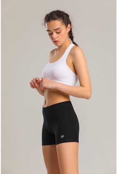 Emre Spor Tayt Kadın Voleybol Mini Tayt Siyah Emre Spor Tayt Kadın Voleybol Mini Tayt Siyah