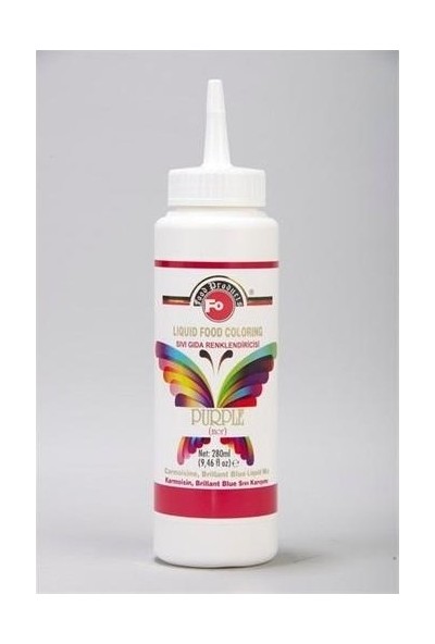 Fo Mor Sıvı Gıda Boyası 280 ml