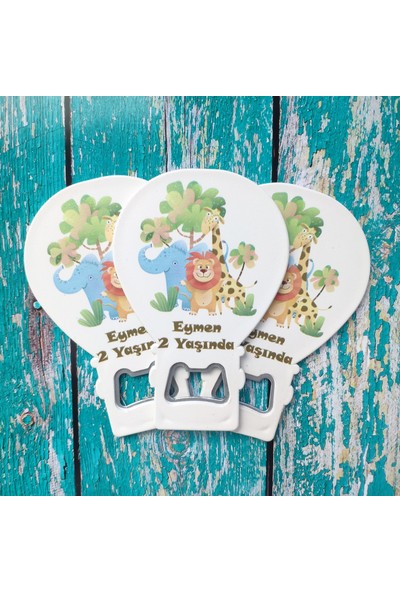 Eva Hoşgeldin Bebek Balon Magnet Açacak Safari 25'li Eva Hoşgeldin Bebek Balon Magnet Açacak Safari 25'li