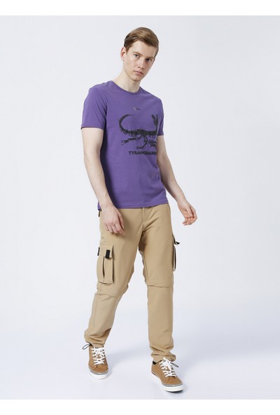 National Geographic Nubra Normal Bel Standart Kalıp Düz Deve Tüyü Erkek Kargo Pantolon