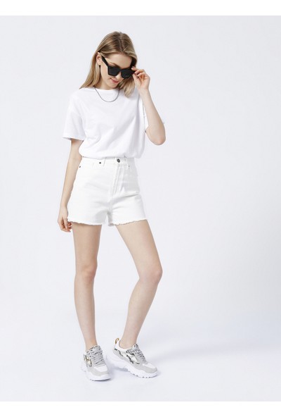 Black On Black Şort, 29, Beyaz