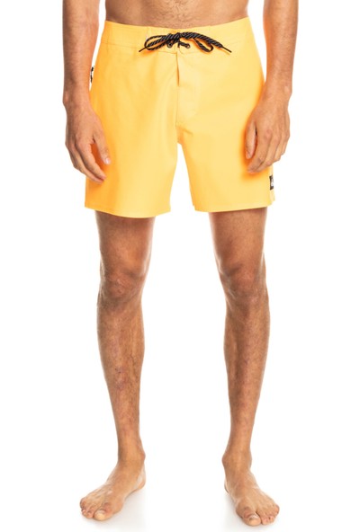Quiksilver EQYBS04532 Surfsilk Kaimana 16 Normal Bel Düz Turuncu Erkek Şort Mayo