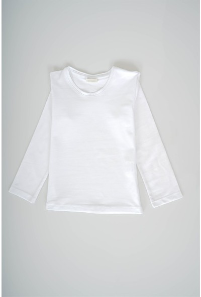Miniko Kids Yeni Sezon Uzun Kol Likralı Düz Renk Bebek Badi