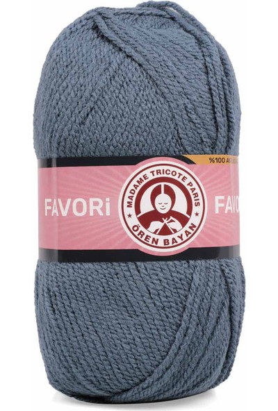 Ören Bayan Favori El Örgü Ipi Petrol Mavi 018