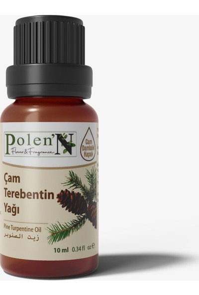 Polen Flower Çam Terebentin Yağı 10 ml Polen Flower Çam Terebentin Yağı 10 ml