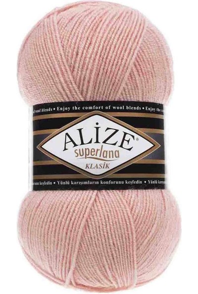 Alize Superlana Klasik El Örgü Ipi Gelin Pembesi 363 Alize Superlana Klasik El Örgü Ipi Gelin Pembesi 363