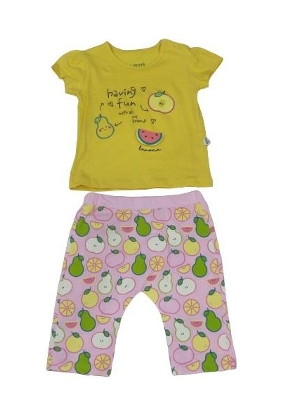 Tongs Baby Having Fun 2'li Takım 10055 Sarı Tongs Baby Having Fun 2'li Takım 10055 Sarı