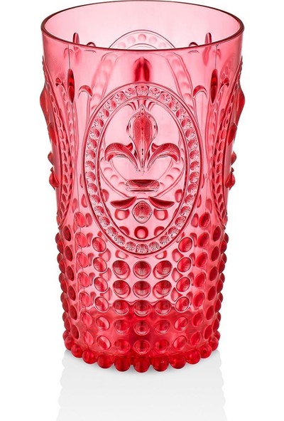 Luwi Shopping Akrilik Kırmızı Uzun Bardak Luwi Shopping Akrilik Kırmızı Uzun Bardak