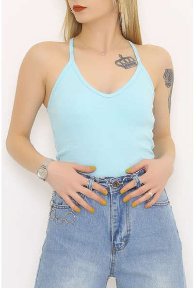 Ip Askılı Kaşkorse Atlet Suyeşili - 007.148.