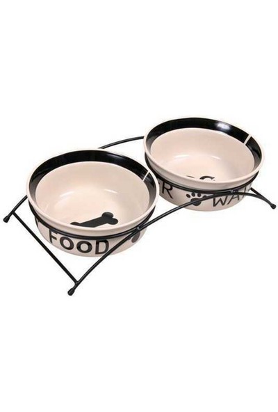 Trixie Köpek Seramik Mamasu Kabı Seti 2×1.6lt
