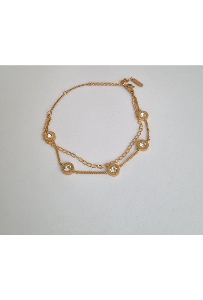 Kadın Çelik Halhal Gold Kadın Çelik Halhal Gold