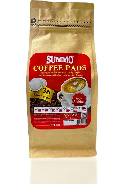 Summo Isviçre Çikolatası Aromalı Pod Kahve 36’lı