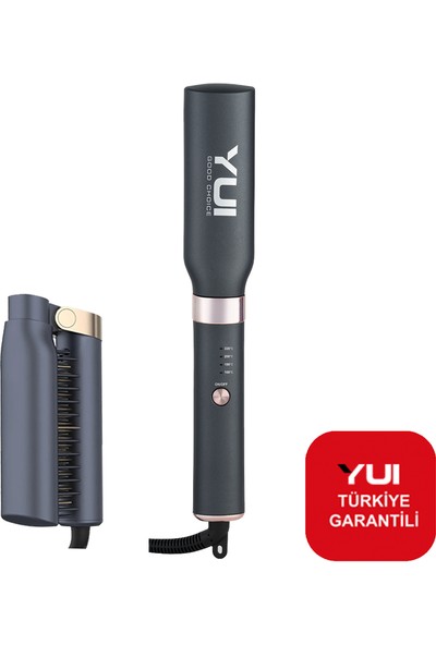 Yui Kb52 Katlanabilir Seramik Plaka Saç Düzleştirici Tarak (Yui Türkiye Garantili)