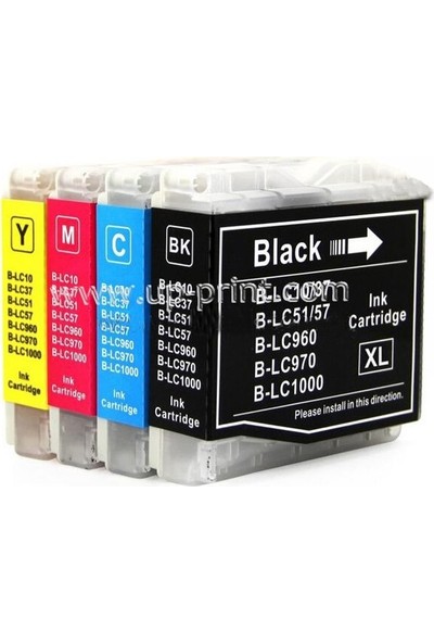 Eko Kartuş Brother MFC-660CN 4 Renk Muadil Kartuş,