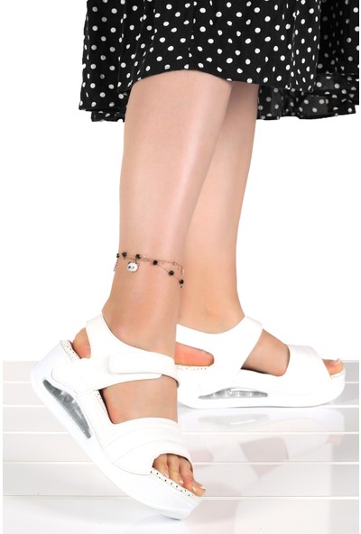 Woggo Clst 6064 Günlük Air Masaj Taban Kadın Sandalet Terlik