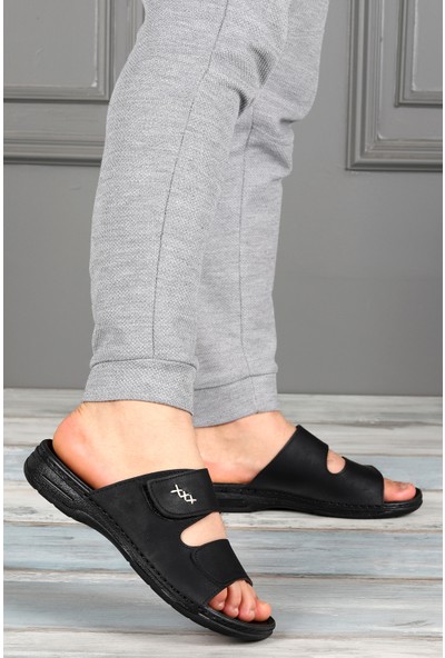 Woggo Ary 12-005 Günlük Cırtlı Erkek Terlik