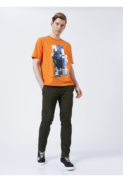 Limon Chino Pantolon, 56, Haki