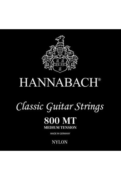 Hannabach Hannabach 800 mt Klasik Gitar Takım Tel