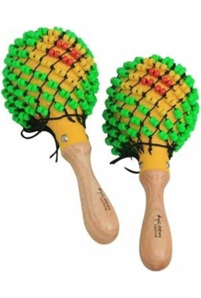 Tycoon Tycoon Tmpb-Y Beaded Marakas - Sarı