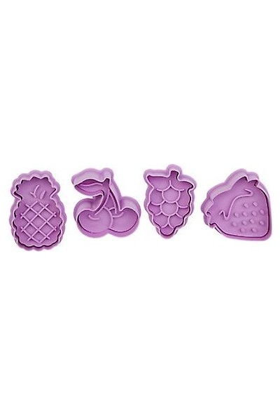 Xinh 4 Adet / Dıy Pişirme Araçları Set Silikon Bisküvi Kalıp Meyve Kalıp Fudge Kek Kalıbı (Yurt Dışından) Xinh 4 Adet / Dıy Pişirme Araçları Set Silikon Bisküvi Kalıp Meyve Kalıp Fudge Kek Kalıbı (Yurt Dışından)
