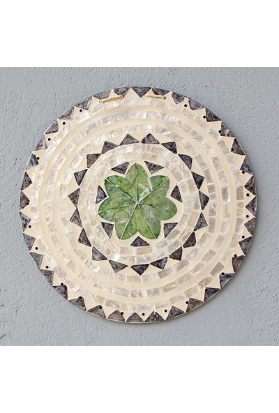 Renesse Home Nida El Yapımı Sedef Duvar Dekoru (35CM)