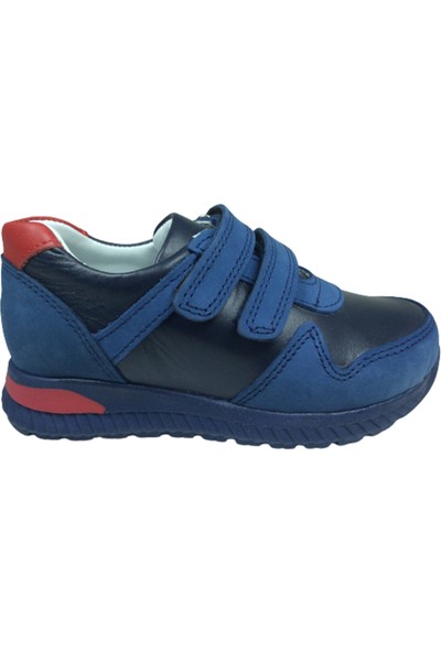 Raduno Ortopedikal Raduno Patik Erkek Çocuk Spor Ayakkabı Kot Mavi-Lacivert Cırtlı Deri Ortopedik Raduno Ortopedikal Raduno Patik Erkek Çocuk Spor Ayakkabı Kot Mavi-Lacivert Cırtlı Deri Ortopedik