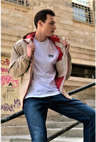 Densmood Çıt Detaylı Çok Cepli Kapüşonlu Mevsimlik Ceket Densmood Çıt Detaylı Çok Cepli Kapüşonlu Mevsimlik Ceket