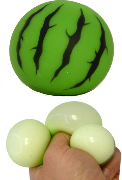 Sukuşi Jel Karpuz Anti Stres Oyuncağı Meyve Squishy