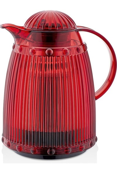 1 Lt Kırmızı Barok Termos