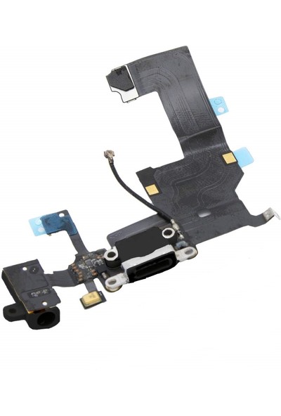 Nokta Teknik iPhone 5 Şarj Soketi Kulaklık Soketi Mikrofon Filmli Orijinal - Siyah Nokta Teknik iPhone 5 Şarj Soketi Kulaklık Soketi Mikrofon Filmli Orijinal - Siyah