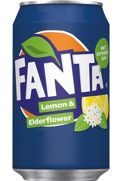 Fanta Elderflower And Lemon 330 ml Fanta Elderflower And Lemon 330 ml