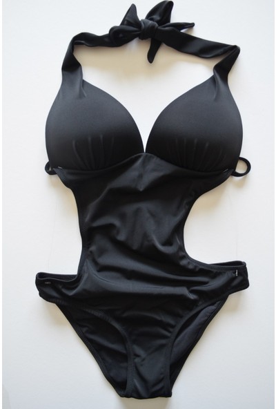 Beria Kadın Yarım Dolgulu Siyah Mayokini Beria Kadın Yarım Dolgulu Siyah Mayokini