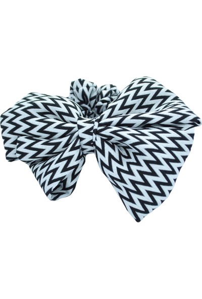 Unicorn Lastikli Simit Siyah Beyaz Ritim Desen Papyon Toka Unicorn Lastikli Simit Siyah Beyaz Ritim Desen Papyon Toka