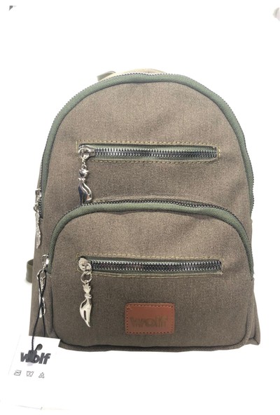 Azemax Kanvas Kumaş Bayan Sırt Çantası