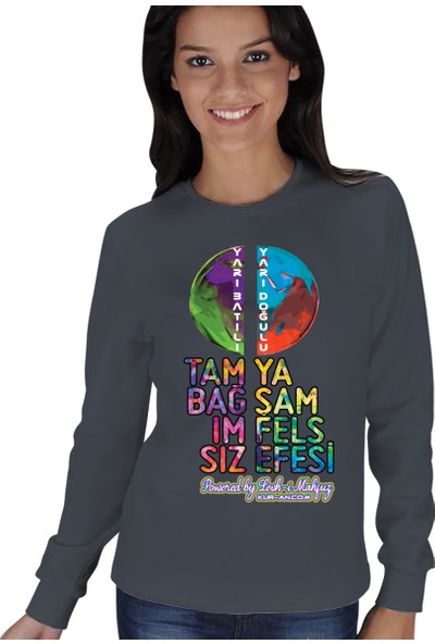 Tisho Tam Bağımsız 17 Kadın Sweatshirt