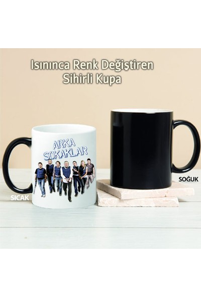 Ega Toptan Arka Sokaklar Kişiye Özel Sihirli Kupa PI229