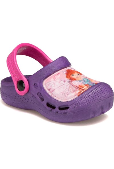 Winx Club Winx Ollena Mor Kız Çocuk Sandalet Terlik