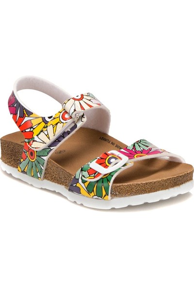 Pink Step Barfi Beyaz Kız Çocuk Sandalet Pink Step Barfi Beyaz Kız Çocuk Sandalet