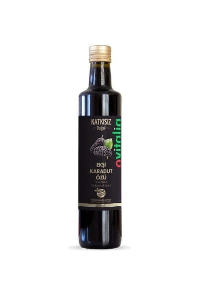 Ovitalia Ekşi Karadut Özü 670 gr Ovitalia Ekşi Karadut Özü 670 gr