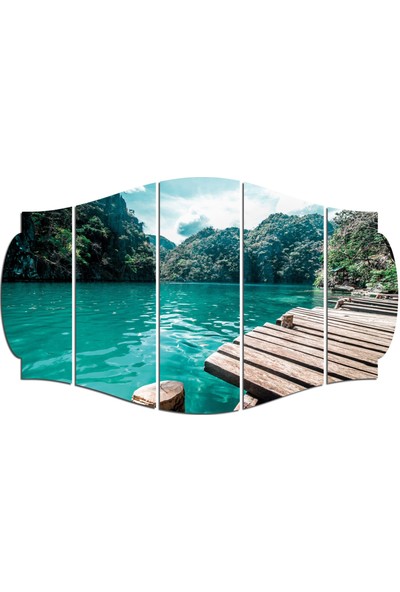 Duvar Dekor Iskele Kıyı Mdf Tablo 2309 (Model C) Duvar Dekor Iskele Kıyı Mdf Tablo 2309 (Model C)