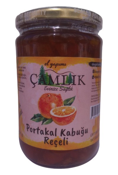 Çamlık El Yapımı Portakal Kabuğu Reçeli 750 Gram Çamlık El Yapımı Portakal Kabuğu Reçeli 750 Gram