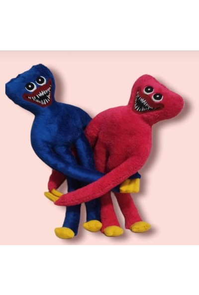HV Concept Uzun Huggy Wuggy Set Mavi-Pembe 65 cm HV Concept Uzun Huggy Wuggy Set Mavi-Pembe 65 cm