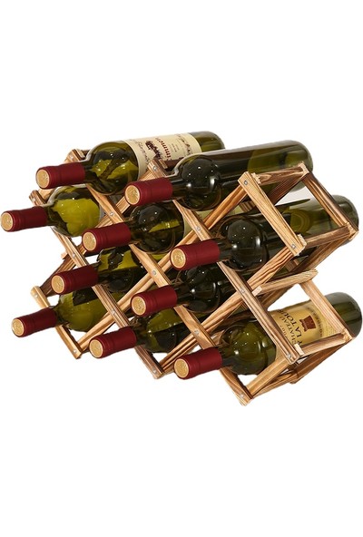 Devils Eye Ahşap Katlanır Şaraplık Standı - Kahverengi (Yurt Dışından) Devils Eye Ahşap Katlanır Şaraplık Standı - Kahverengi (Yurt Dışından)